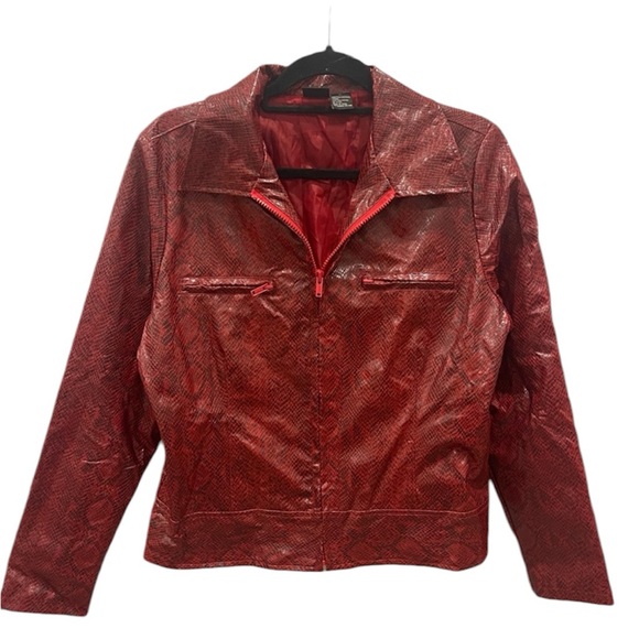 Xhilaration | Jackets & Coats | Vintage Xhilaration Faux Snakeskin ...